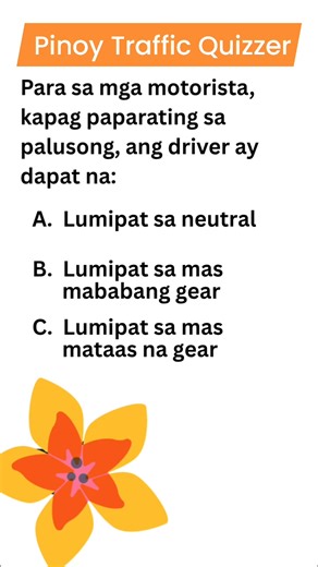 🚘 Driving License Reviewer | Tagalog #drivesafe #ridesafe #driverslicense #boosted | Pinoy Traffic Quizzer