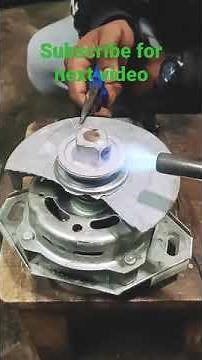 #short How to remove motor pulley washing machine