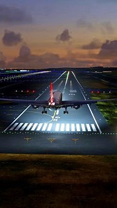 20K views · 2.6K reactions | Turkish Airlines Airbus A350 landing at Istanbul. From Microsoft Flight Simulator 2020. #msfs #flightsimulator #a350 | Flight Playground | Facebook