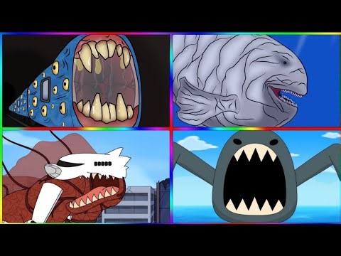 The Bloop vs El Gran Maja vs Infected Sky vs Sea Eater | Zoonomaly Tiles Hop Battle #50