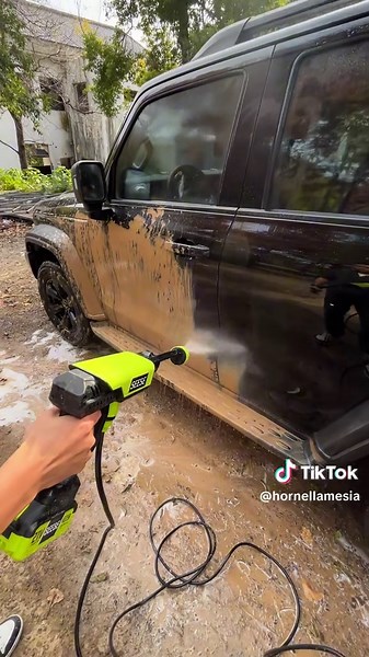 Take Your Washer Anywhere—Backyard or Roadtrip 🌲🎁 #PortableWasher #CordlessPower #OutdoorCleaning #CarDetailing #AdventureGear #christmas #gifts #carwash #TikTokShopHolidayHaul