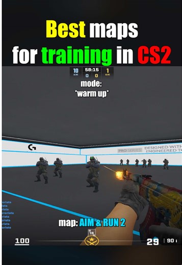 Best maps for training in CS2 #cs2