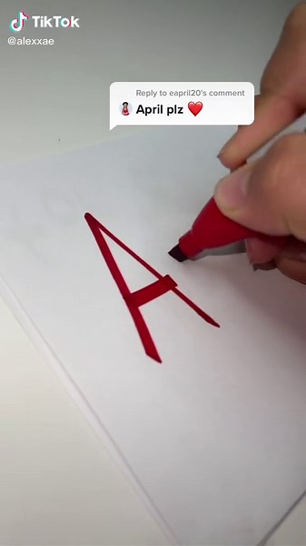 Reply to @eapril20 Please follow and comment your name for a video! 🖊🖍#writing #handwriting #writingnames #yourname