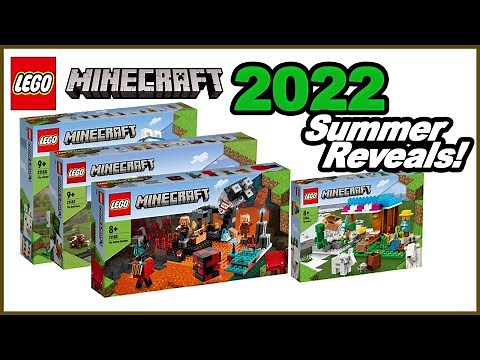 LEGO Minecraft Summer 2022 Sets Revealed!