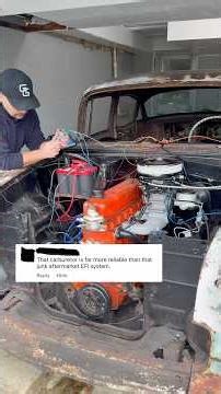 235 Inline-6 EFI Swap Part 3!! #restoration #projectcar #inline6 #fuelinjection #belair #howto #cars