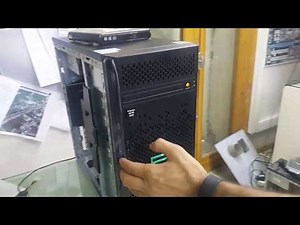 HP Proliant Ml110 GEN 9 initial configuration