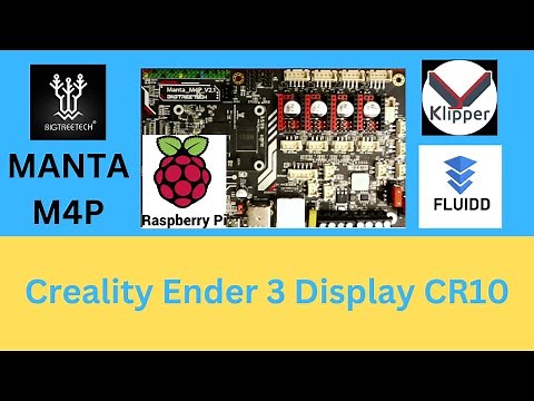 BTT - Manta M4P - Creality CR10 Display setup