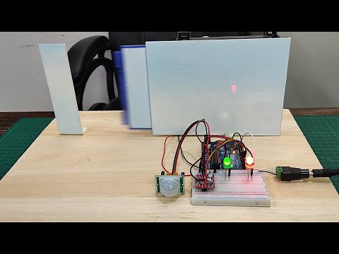 How to Make Automatic Door Opening Using Arduino and PIR Sensor | Automatic Door Opening System
