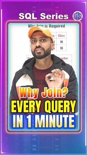 Why SQL Joins Are So Important? #sql #sqljoins ‪@GateSmashers‬