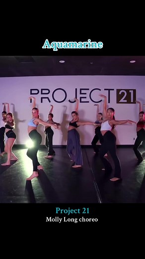 Addison Rae Dancing Aquamarine Choreography by Molly Long at Project 21