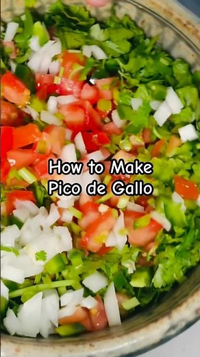 How to Make Pico de Gallo
