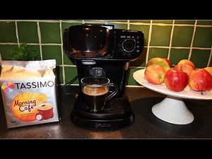 How to use Bosch Tassimo Myway2 coffee machine - setting the presets.