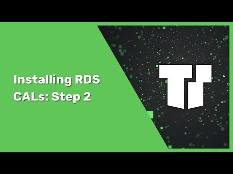 Setting Up Remote Desktop Server | Step 2: Installing RDS CALs