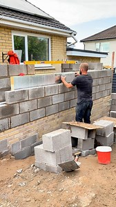 153K views · 351 reactions | Blockwork going up on The Lake District house extension 落#thelakedistrict #bricklaying #construction #newbuild #selfbuild #homeextension #tradesman #timelaps e | Craig Todd Brickwork & Developments | Facebook
