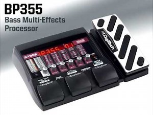 DigiTech BP-355 Bass MultiEffects Presets Demo