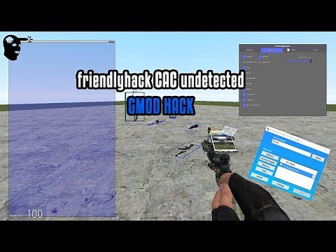 GMOD friendlyhack | CAC undetected | Anti-screengrab | spectator detector | aimbot