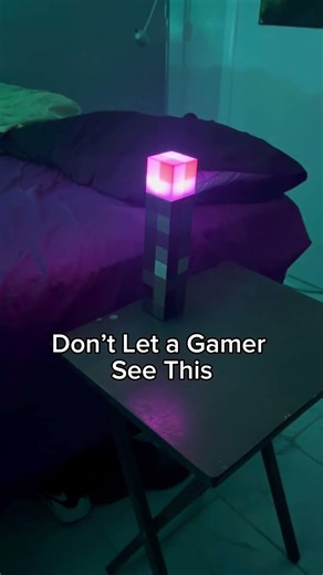 Minecraft Light Torch in Real Life 👀 #minecraft #gaming