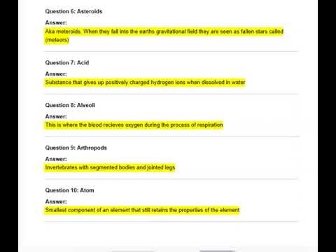 ASVAB General Science Part 1 2026 🚀📚 10 Practice Questions with Expert Answers!