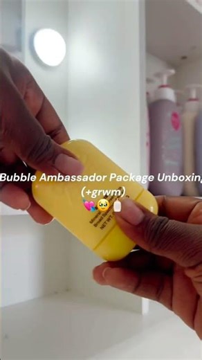 Bubble Ambassador Package Unboxing + Grwm | #preppy #fypシ #fyp #bubbleambassador ‪@bubbleskincare‬