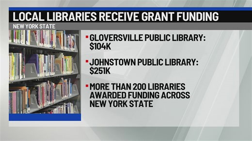 Local libraries receive grant funding