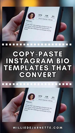 Copy-Paste Instagram Bio Templates That Convert