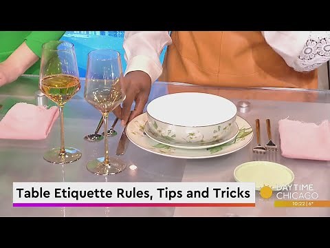 Table Etiquette Rules, Tips and Tricks