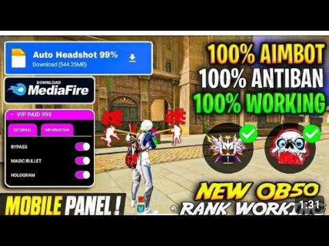 Free fire Max headshot hack vah bhi 51 update