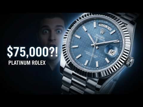 How Rolex Builds a $75,000 Platinum Day-Date 40 (Ice Blue Dial)