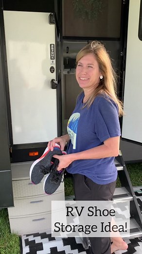 Outdoor Shoe Storage Solutions for Small Spaces | RV Living Tips