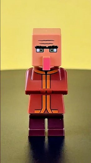 Villagers Got a GLOW-DOWN?! 😲 Minecraft Movie’s Wild New Look in LEGO! #minecraftmovie #lavachicken