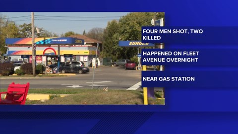 2 dead, 2 Injured in early morning shooting at Cleveland gas station