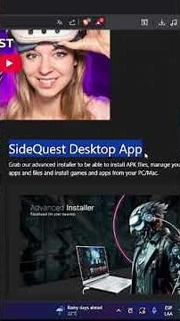 CÓMO INSTALAR QUESTCRAFT EN QUEST 2/3/3S #vr #questcraft #tutorial #minecraft #minecraftshorts