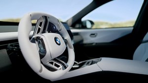 The new BMW iX350 xDrive in Ocean Wave Blue Interior Design