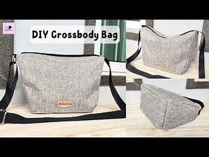 Simple Crossbody Bag Sewing Tutorial | DIY Crossbody Bag Tutorial
