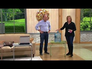 Table Mate XL Multipurpose Adjustable Folding Table on QVC