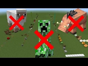 A list of all the blocks mobs technically can't spawn on.