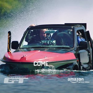 520K views · 141 reactions | We tried to break the speed record for amphibious vehicles. Watch The Grand Tour, only on Amazon Prime Video. | The Grand Tour | Facebook