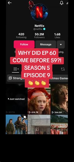 58 60 59?! SEASON 5 EP 9 NO ONE IS TALKING ABOUT THIS #strangerthings #season5ep9
