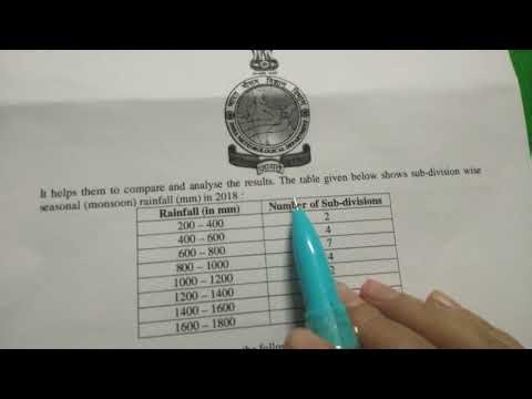 Case Study based questions ll Class 10 Statistics ll PYQll CBSE