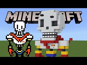How to build Papyrus in Minecraft (Undertale)