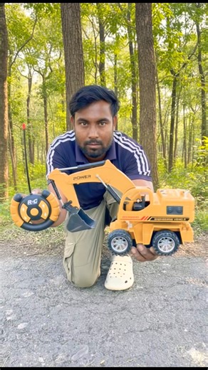 Remote control excavator Unboxing ￼