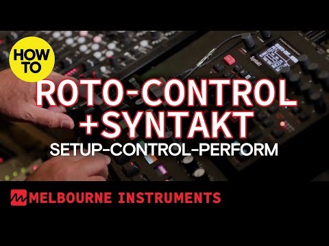How to Set-up and Use Motion Recorder on Roto-Control MIDI Controller with Elektron Syntakt
