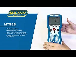 Major Tech MT933 | Cable Length Meter