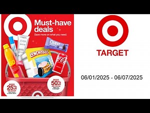 Target Weekly Ad - 06/01/2025 - 06/07/2025