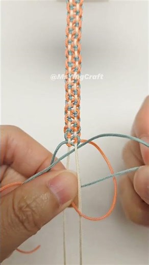 How to Tie Horizontal Figure Eight Knot 2602052 Quick Macrame Tutorial #shortstutorial #knot #diy