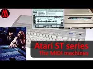 Atari ST - the MIDI computer: models, Cubase, C-Lab, music hardware