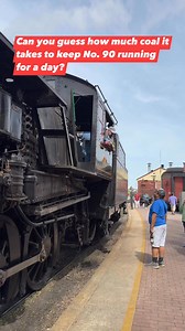 Can you guess how much coal it takes to keep No. 90 running for a day? I’ve been wondering myself. If anyone knows for sure, feel free to share! #SteamLocomotive #StrasburgRailRoad #FiremansDuty #CoalPowered #SteamTrainPower #HistoricRailroad #TrainCrew #RailroadLife #TrainLovers #LiveSteam #Railfan #LocomotiveCab #OldFashionedRailroading #TrainHeritage #RailroadHistory | Train Lovers