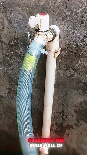 Practical techniques for quickly cleaning the inner wall of water pipes 💧🛠️🧹