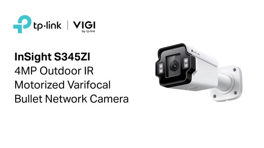 The InSight S345ZI features 5x optical zoom for sharp, detailed video even at a distance. Paired with advanced night vision up to 60 m, it is the ideal choice for reliable outdoor and indoor perimeter surveillance. Learn More: https://bit.ly/S345ZISG ✅ 5X Motorized Optical Zoom ✅ 4MP Super-High Definition ✅ Powerful IR Range Up to 60m (197ft) ✅ Human & Vehicle Classification #TPLinkSG #VIGI | TP-Link VIGI CCTV, Singapore