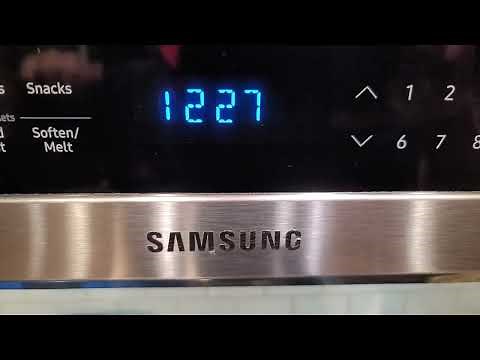 samsung microwave - how to set the clock on Samsung Microwave - Samsung ME21M7 how to set the time.